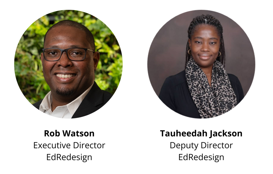 Rob Watson Named Executive Director of EdRedesign; Tauheedah Jackson to Assume Deputy Director ...